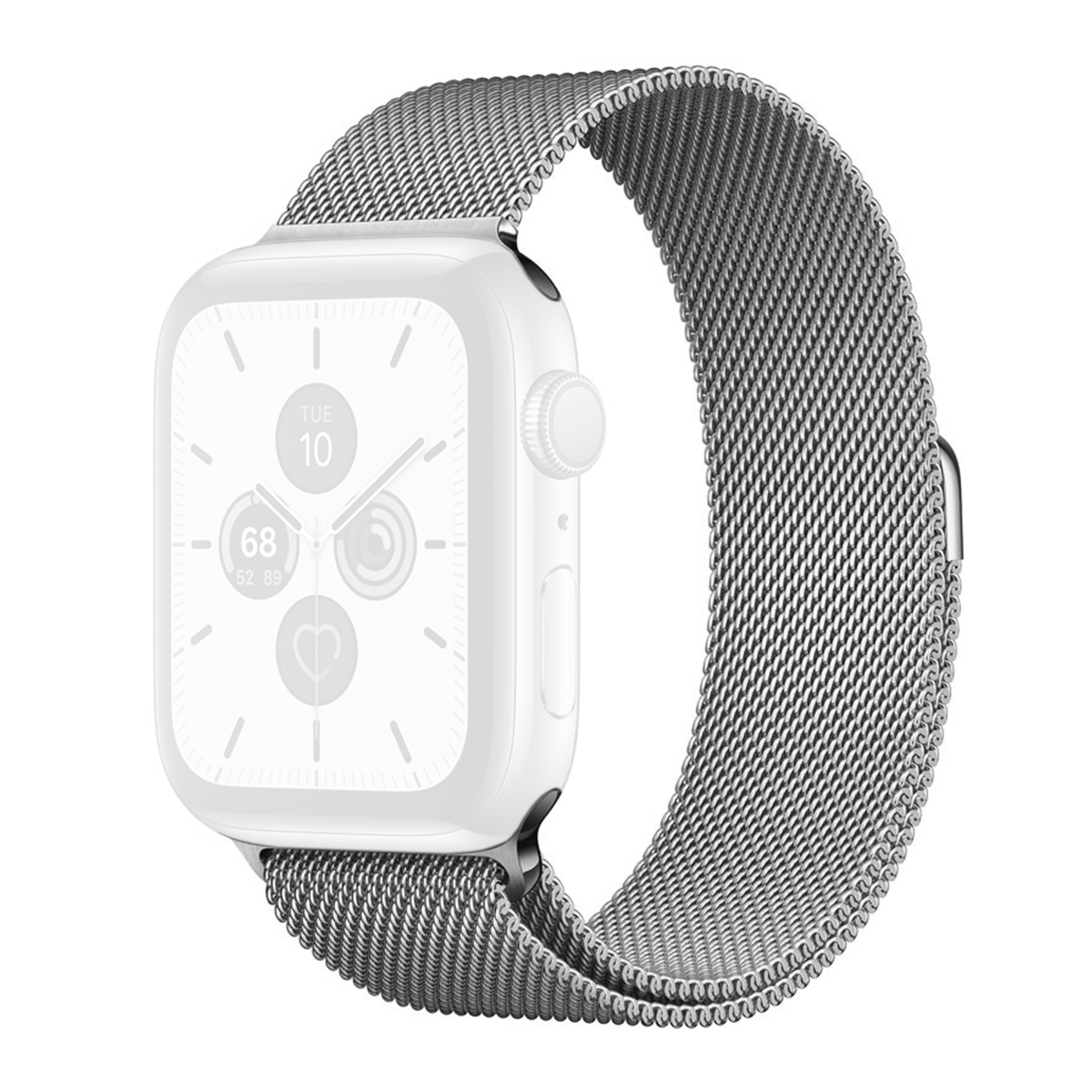 Buy Magnetic Milanese Loop Stainless Steel Metal Strap For Watch 42mm ...