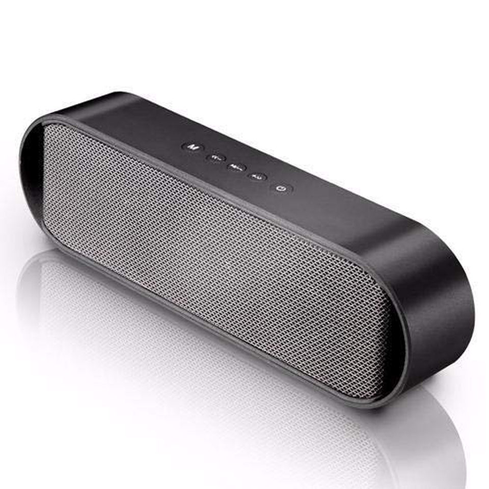 Buy Pebble Groove Slide Portable Wireless Bluetooth Speaker in Qatar