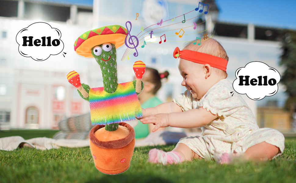 Buy Dancing & Singing Cactus Toy for Kids in Kuwait