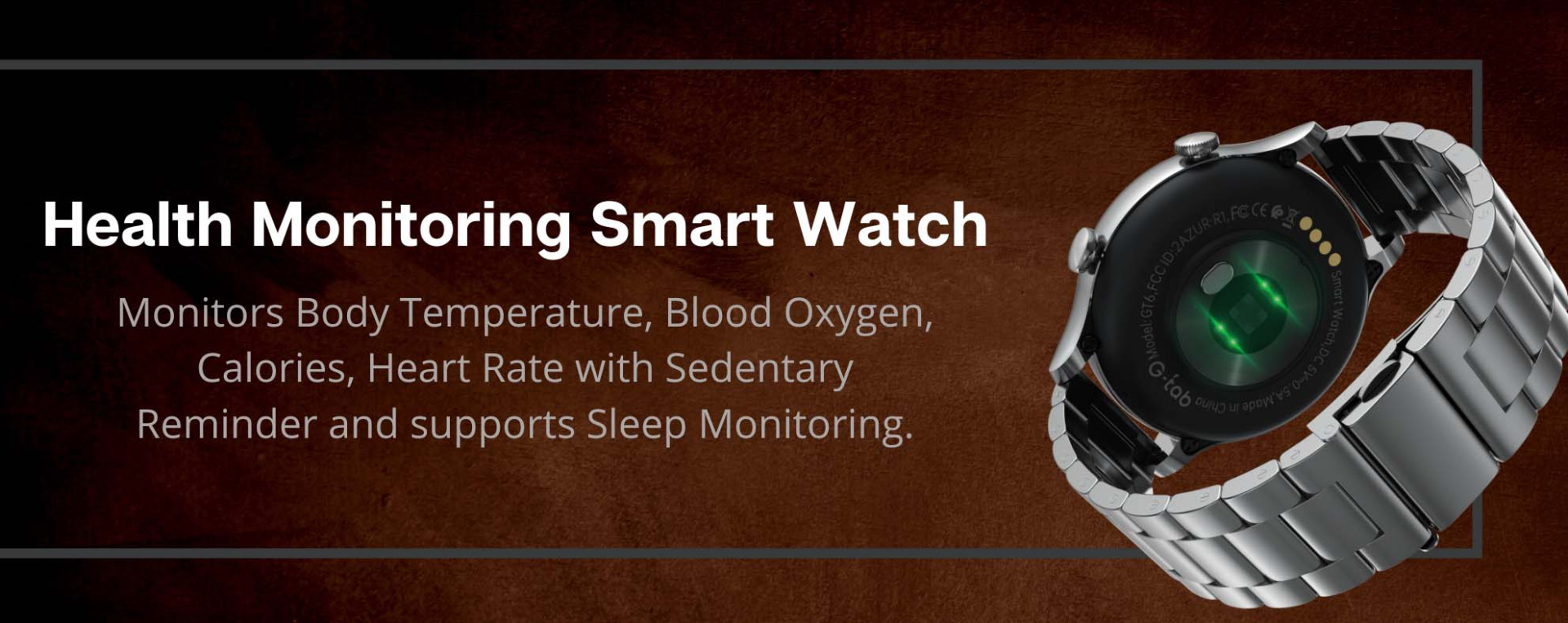 Buy GTab GT6 Deluxe Smartwatch - Gold in Kuwait