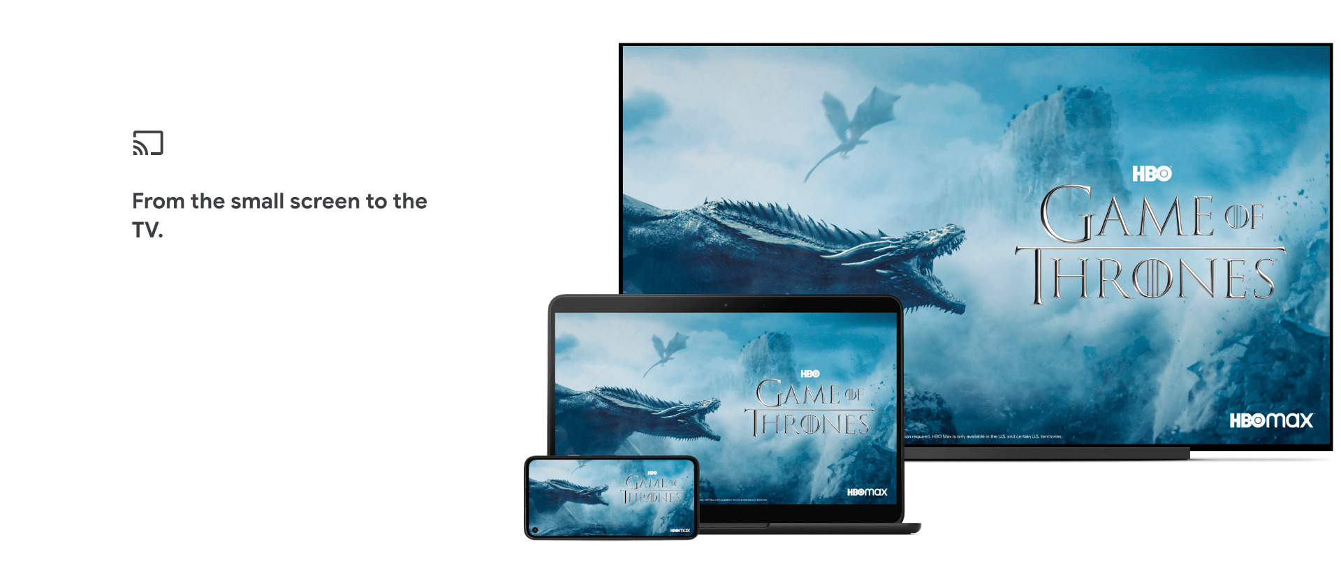 Buy Google Chromecast with Google TV 4K HDR - White in Kuwait