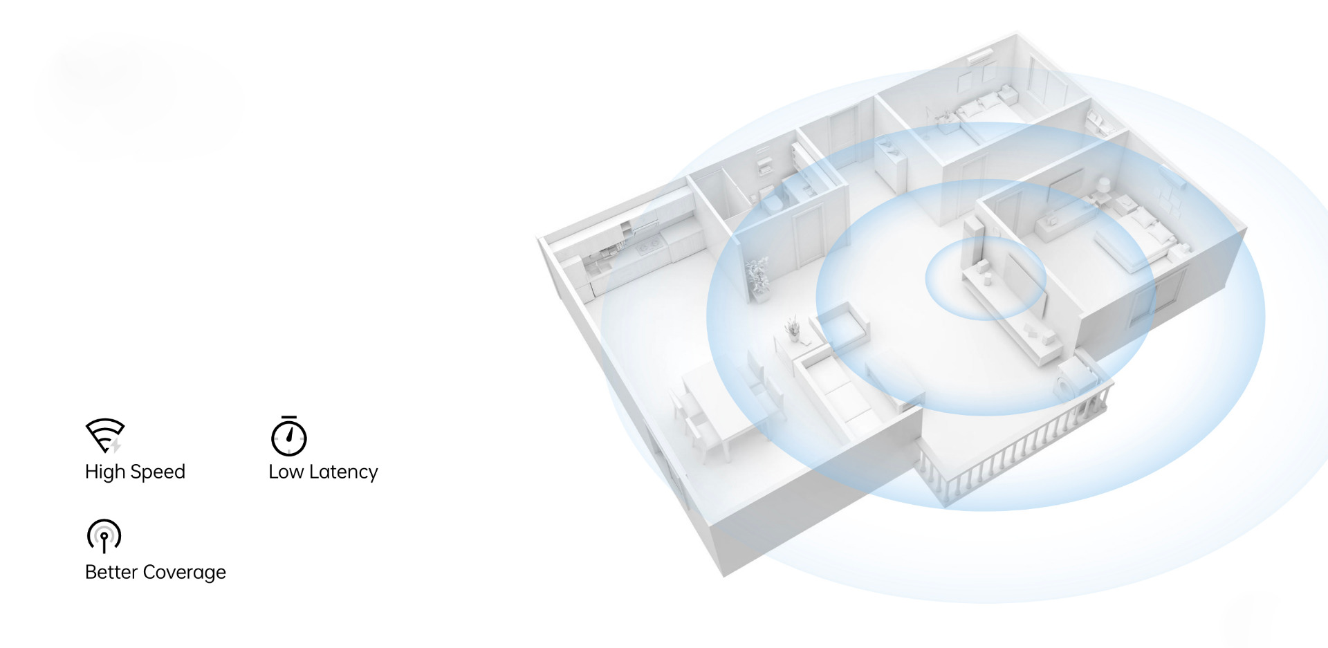 Buy Oppo 5G CPE T1a WiFi Router - White in Kuwait